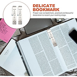 Didiseaon 2pcs Exquisite Student Bookmark Commemorate Bookmark Book Marking Tools