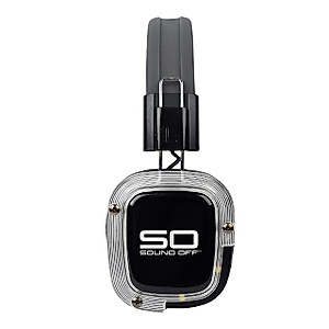 SoundOff GLO 2 Headphones, RF Transmitter, 300m Distance, 60 Wireless, Blue, Green, Red, Cyan, Champagne, Violet