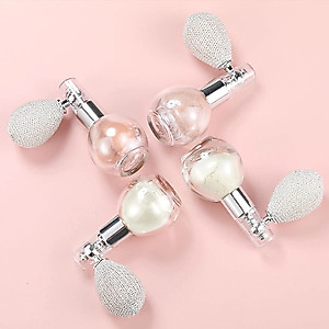 NewBang 2Pcs Highlighter Powder Spray,Glitter High Gloss Powder,Shimmer Sparkle Powder Makeup Spray, for Face Body Cosmetic