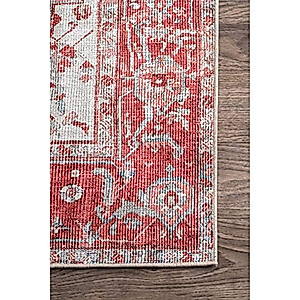 nuLOOM Ada Transitional Area Rug, 5' x 8', Pink Multi