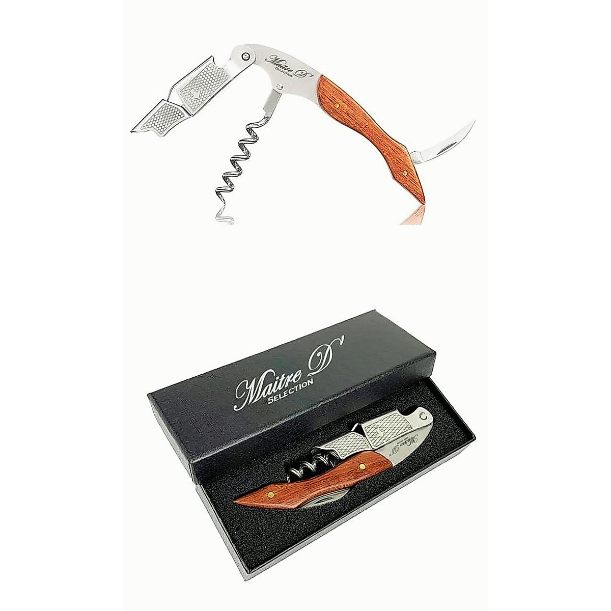 Corkscrew, Wine Opener, Bottle Opener, Waiters Wine Opener,Waiters Corkscrew,Professional Bottle Opener, Gift Wine Opener, 3 In 1 Bottle Opener, Manual Wine Opener, Manual Corkscrew