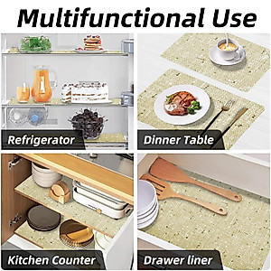 Shelf Liner 20 inch Wide Shelf Liner Non Adhesive 20inx12ft Drawer Liner Non Slip Kitchen Mat Waterproof Oil-Proof for Kitchen Cabinet, Shelves, Refrigerator, Storage, Desks, Easy to Trim