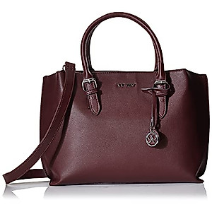 Nine West Doralia Satchel Merlot One Size