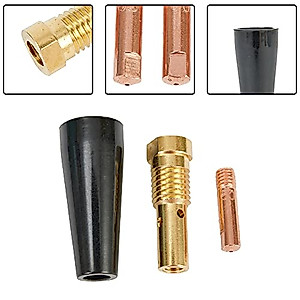 Emiif 7Pcs Gasless Nozzle Tips Fit Century Fc90 Flux-Cored Wire Feed Welder K3493-1 Mig Welding Accessory Mig Welding Torch Fc90 Mig Accessories