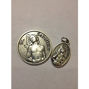 JMJ Products, LLC St. Sebastian Medal with Pocket Token (Set)