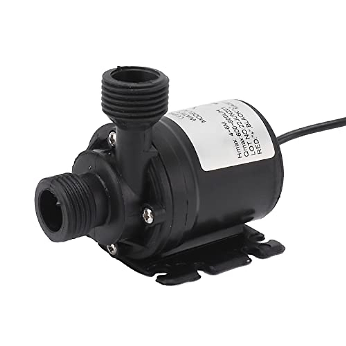 Ice Machine Water Pump, Water Pump IP68 Sealed Ceramic Shaft Miniature Low Noise for Beverage Machine (DC24V)