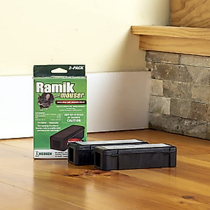 Neogen 023626006508 Ramik Mouser, 2pk Disposable Bait Station, Black