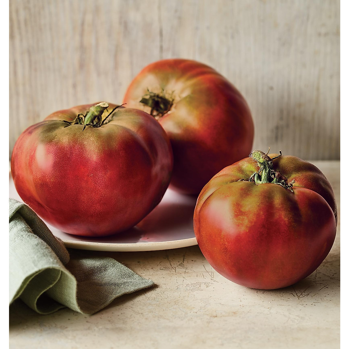 Burpee 'Cherokee Purple' Heirloom , Large, Rich Flavor Slicing Tomato , 50 Non-GMO Seeds