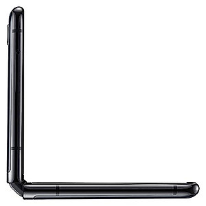 Samsung Galaxy Z Flip (256GB, 8GB) 6.7" Foldable AMOLED, Snapdragon 855+, AT&T Unlocked GSM 4G LTE (T-Mobile, Metro, Straight Talk) F700U/DS (Mirror Black) (Renewed)
