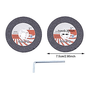 Mini Angle Grinder Mini Cordless Angle Grinder with Two Battery, Metal Cutter Machinefor Cutting Polishing Ceramic Tile Wood Stone Steel 500W 12V