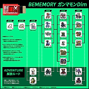 BANDAI Vital Bracelet BE Digivice VV Set | Vital Bracelet Digital Pet Watch with Gammamon Memory Card Included Based On Digimon Anime Series | Train with Your Virtual Pet Using This Fitness Tracker