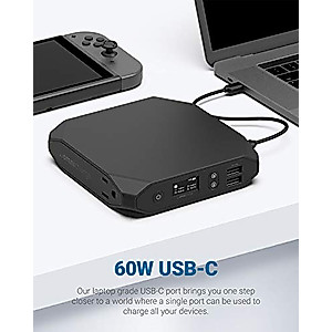Omni 20+ Bundle AC/DC/USBC Power Bank - Bundle with Protective Case and Fast Charger | Battery Backup for Laptops: MacBook Pro/iPad Pro/Dell/Surface | Smart Devices:iPhone/Samsung/DJI/Canon/Nikon/DSLR