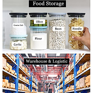 2"x 1"Direct Thermal Labels,UPC Barcodes Labels,Small Sticker Labels for Files Package Envelope Product Tag,Thank You Sticker Label Compatible with Rollo, Zebra Desktop Printers(12 Rolls, 15600Labels)