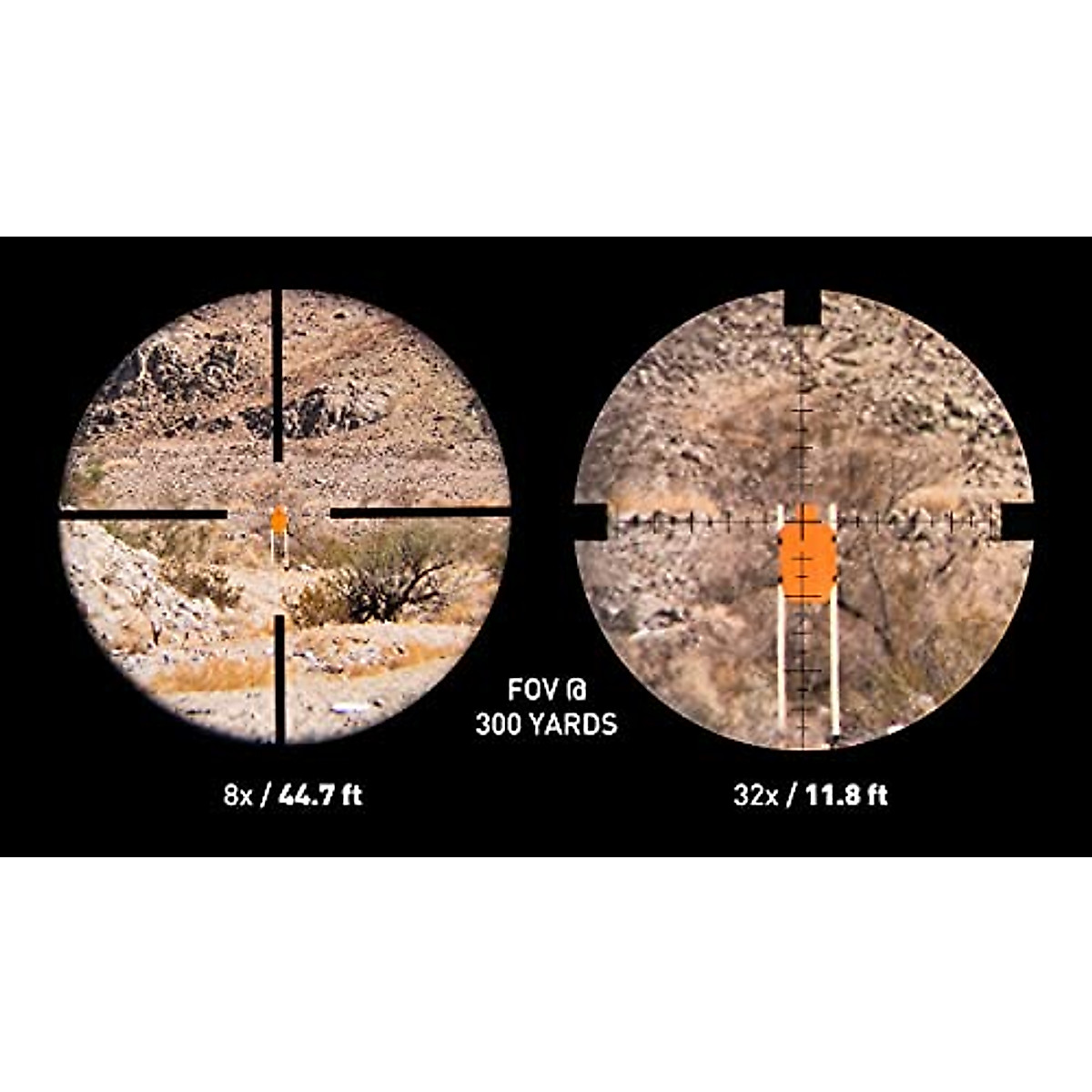 Monstrum G3 8-32x56 First Focal Plane FFP Rifle Scope | Flat Dark Earth