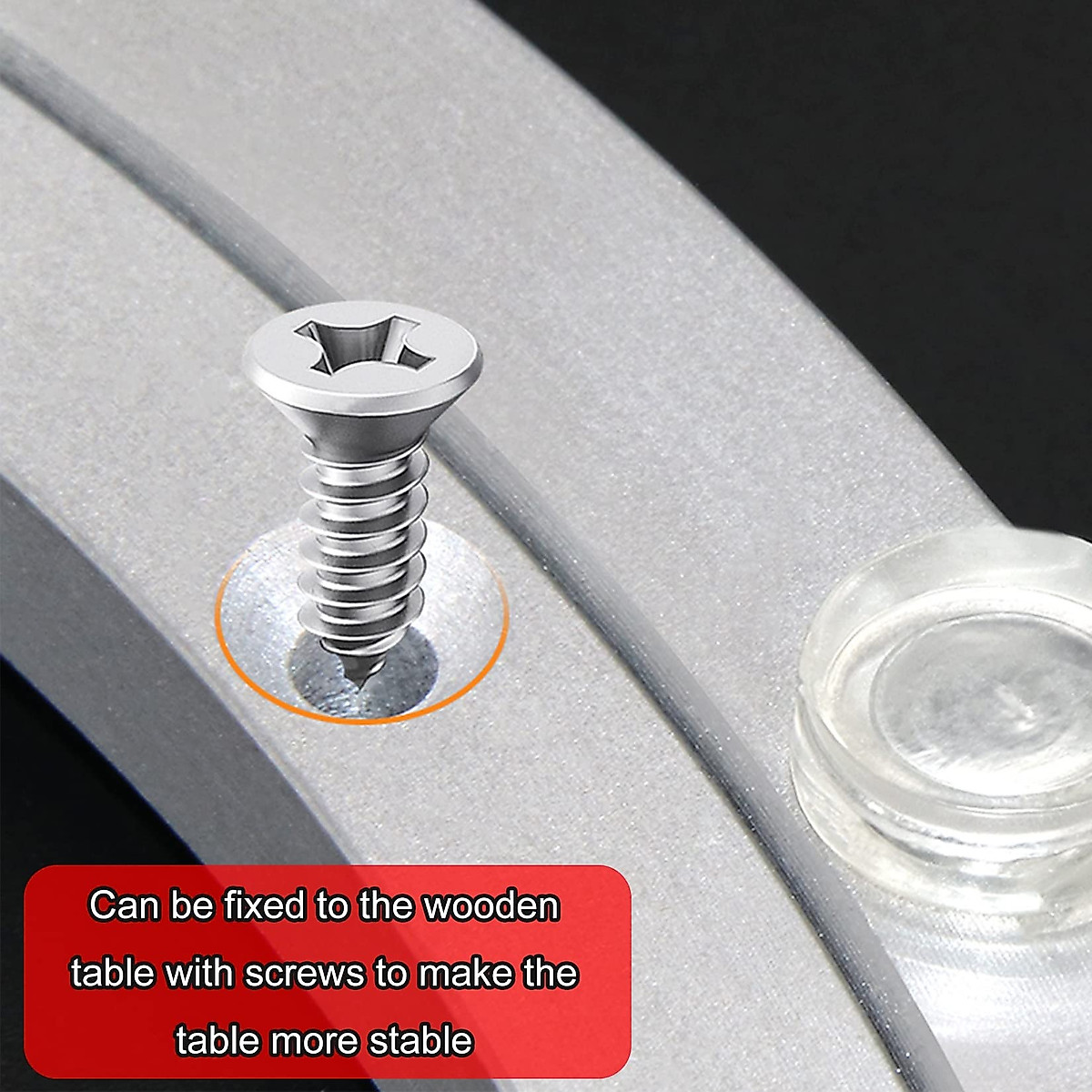 Turntable Bearing 5 8 10 12 14 16 18 20 24 28 32 40inch Heavy Duty Aluminium Alloy Aluminum Swivel Base Bearing, Non Slip Lazy Susan Turntable Bearing, For Table, TV Monitor, Sculpture