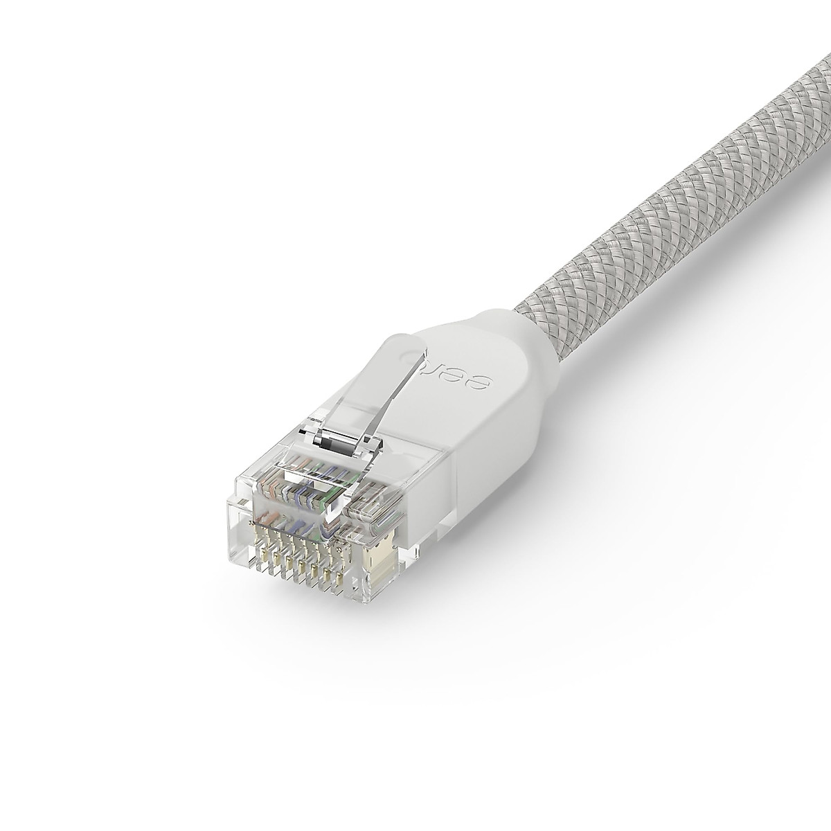 Amazon eero CAT6a Ethernet cable - Supports 10 gigabit+ speeds, 3 foot, 1-pack, Arctic White
