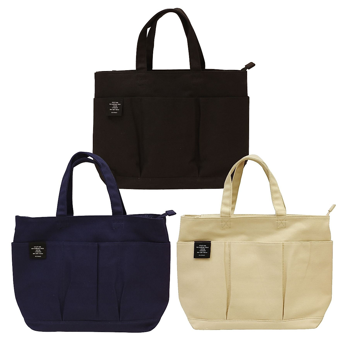 [DELFONICS] Inner Carring Bag Pouch Case Bag In Bag Size M 500347 Dark Blue