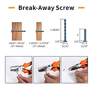 Asidrama 10 Pack Champagne Bronze and Matte Black Kitchen Cabinet Knobs Cabinet Hardware Zinc Knobs for Dresser Drawers