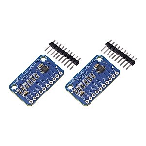 OCESTORE 2pcs ADS1115 Development Board Module 16 Bits 4 Channel Bits ADC PGA Converter with Programmable Gain Amplifier ADS1115 Development Board Module