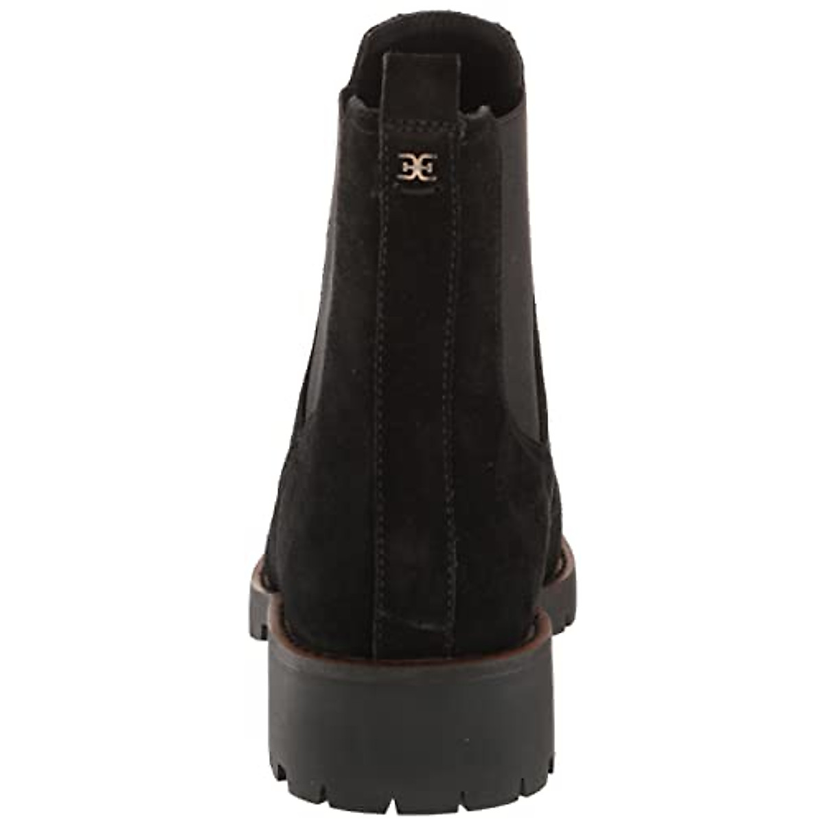 Sam Edelman Women's Jazmine Chelsea Boot, Black Suede, 9