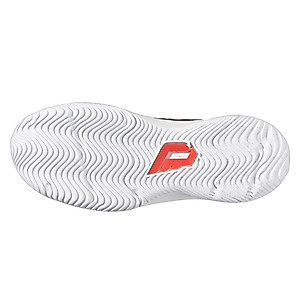 adidas Unisex Dame Extply 2 Basketball Shoe, White/Vivid Red/Dash Grey, 9 US Men