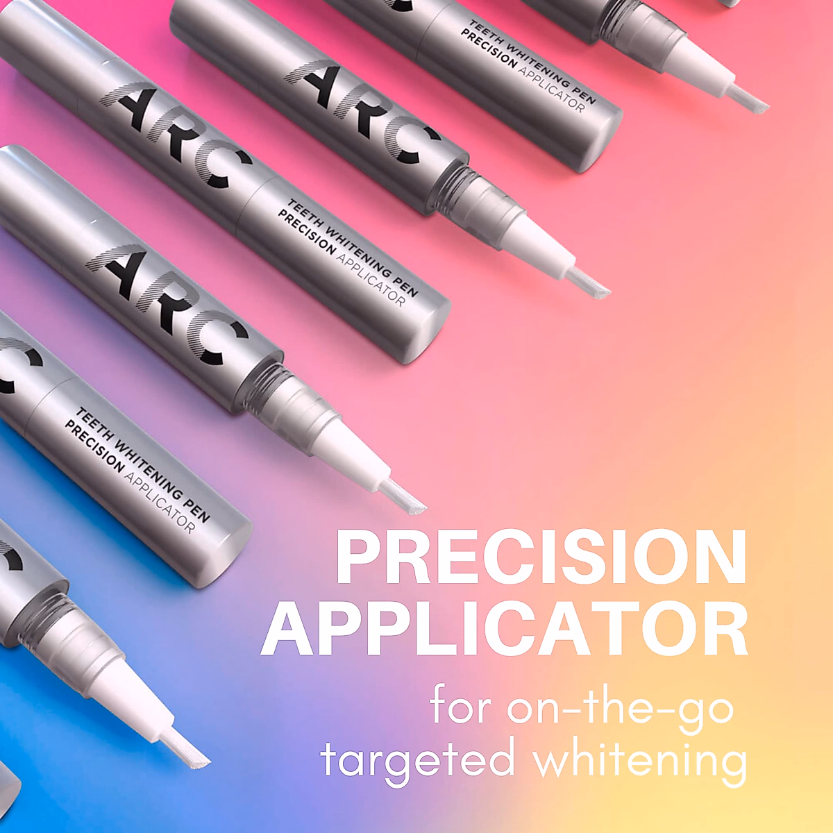 ARC On-The-Go Teeth Whitening Pen, Anytime Treatments, Mint Flavor, 0.13 Fl Oz