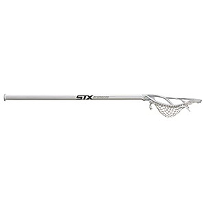 STX Stallion 900 Complete Lacrose Stick A/M with Fiber Composite Handle, White