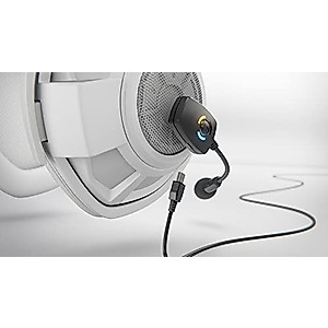 Antlion Audio ModMic Wireless Attachable Boom Microphone for Headphones - Compatible with PC, Mac, Linux, PS4, Any USB A Type