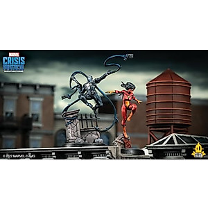 Marvel: Crisis Protocol Agent Venom & Spider-Woman Character Pack - Spidey's Allies Unleashed! Tabletop Superhero Game, Ages 14+, 2 Players, 90 Minute Playtime, Made by Atomic Mass Games