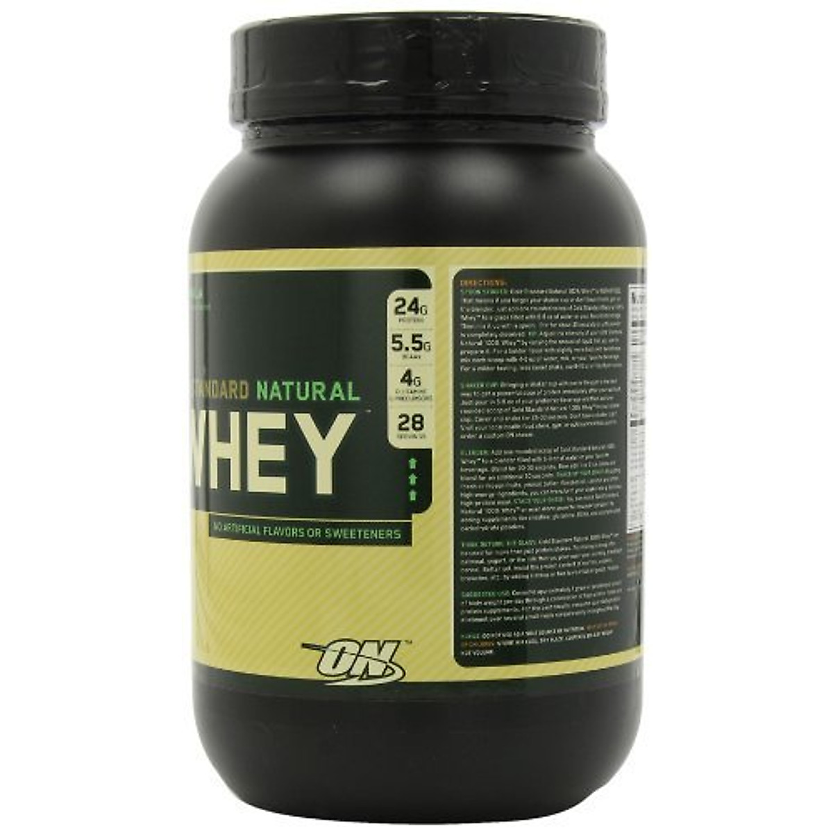 100% Whey Protein - Gold Standard (Natural) Vanilla 2 lbs