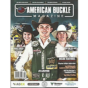 AMERICAN BUCKLE MAGAZINE, 2020 RODEO SEASON PREVIEW ISSUE, 2019 VOLUME, 01