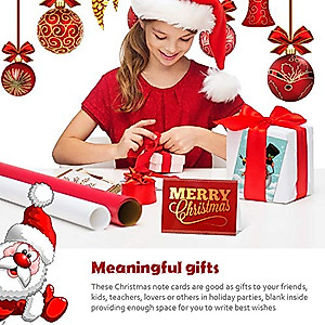 Outus Set of 36 Christmas Greeting Cards with Envelopes, 9 Merry Christmas Designs Note Cards Christmas Cards Assortment