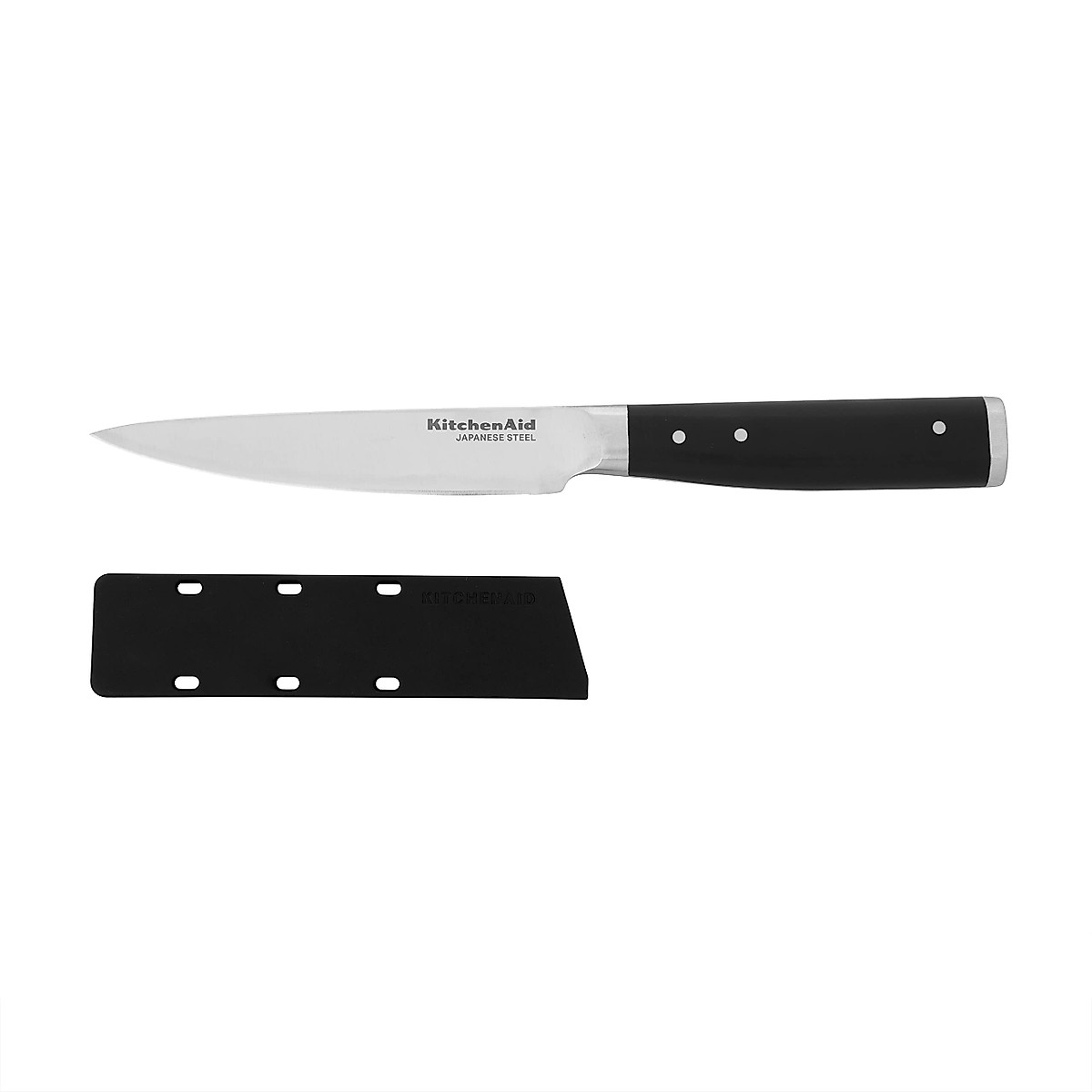 KitchenAid Gourmet 11cm / 4½ Inch General Purpose Kitchen Knife, Fine-Edge High-Carbon Japanese Steel