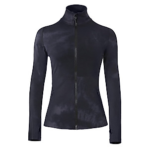 VUTRU Women's Workout Yoga Jacket Full Zip Running Track Jacket