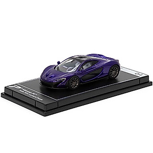 PosterCars 1:64 Scale McLaren P1 Lantana Purple Hypercar League Collection No.4