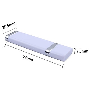 50pcs 32GB Custom USB Flash Drive with Personalized Logo for Promotion, Customized USB Thumb Drive, Bespoke Bulk Zip Drive (10 Color Options)