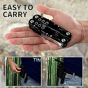 Gifts for Dad Women Grandparents From Daughter Son, Unique Birthday Gift Idea for Men Adult Son, Cool Christmas Present Stocking Stuffer for Lover, 14-in-1 Tools Multitool Pliers