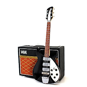 The Beatles Fab Four Miniature Guitar and Drums Set of 4 with Amp by BT MGU