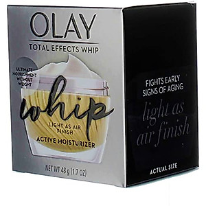 Olay Total Effects Whip Active Moisturizer 1.7 Ounce (50ml) (2 Pack)