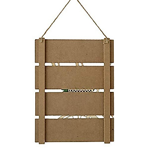 Farmhouse Wall Decor Spring Decorations for Home Metal Bicycle Butterfly Floral Sign Wood Rustic Wall Plaque Hanging Art Gift Indoor Outdoor 11" X 15" - Enjoy The Ride