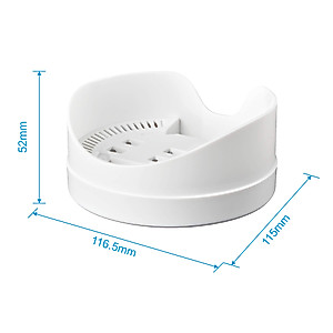 STANSTAR Wall Mount for TP-Link Deco X20 X55 X60 Whole Home Mesh WiFi System, Sturdy Bracket Holder for Deco X20,X60 Space Saving TP-Link Router Wall Holder Plug in Without Messy Wires (3Pack)