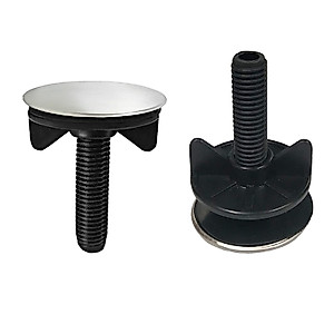 2 Pieces Kitchen Faucet Hole Cover Sink Tap Hole Plate Stopper Cover Brushed Metal Stainless Steel Plug Kitchen Sink Hole Cover