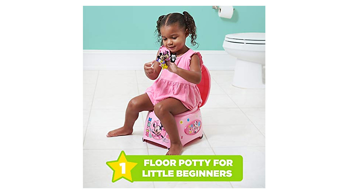 Minnie Mouse 3-in-1 Potty Training System | Kids' Toilet Seat