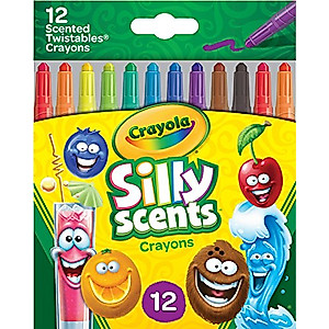 Crayola Silly Scents Twistables Crayons, 12 Count, Coloring Supplies, Gift for Kids