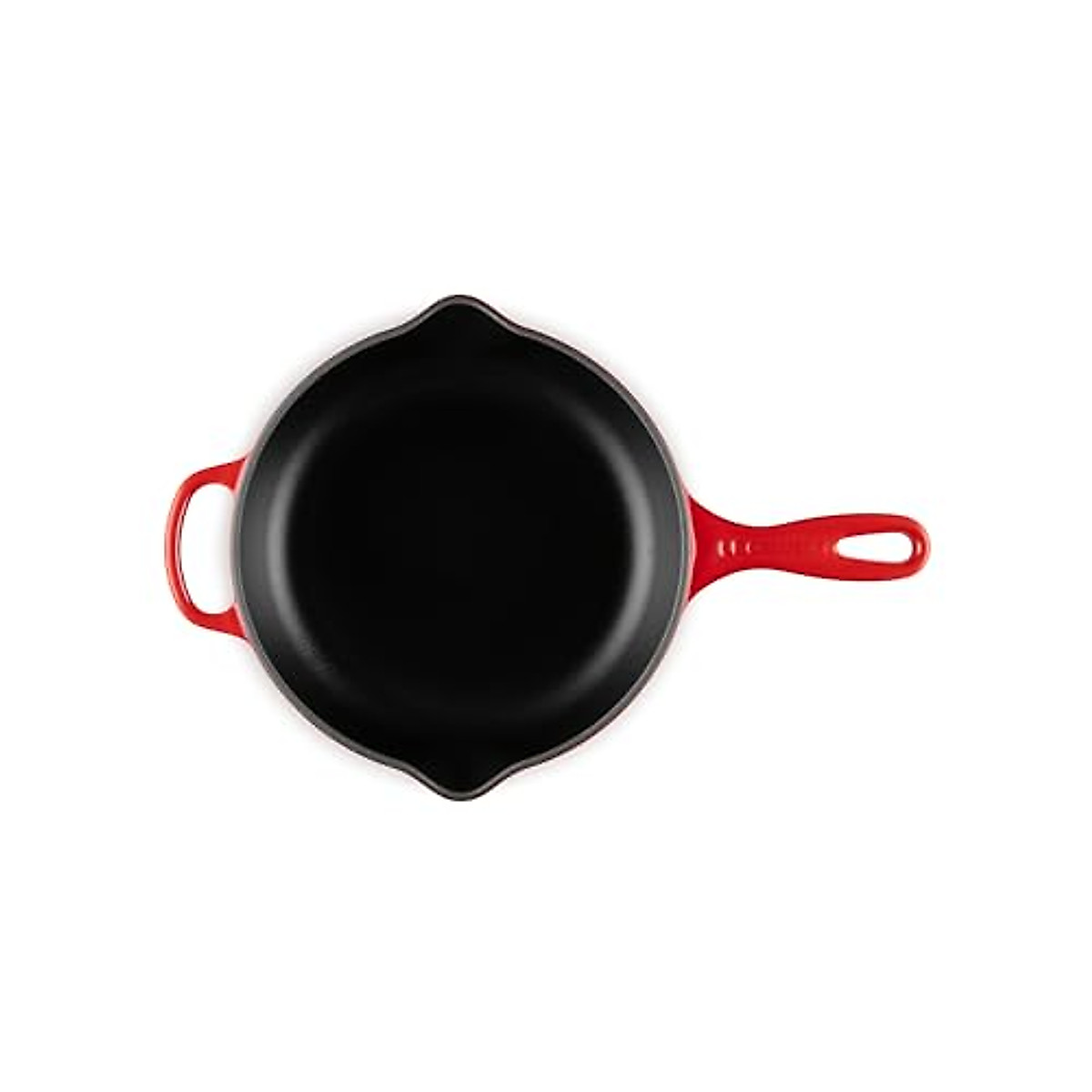 Le Creuset Enameled Cast Iron Signature Iron Handle Skillet, 9" (1-3/8 qt.), Cerise