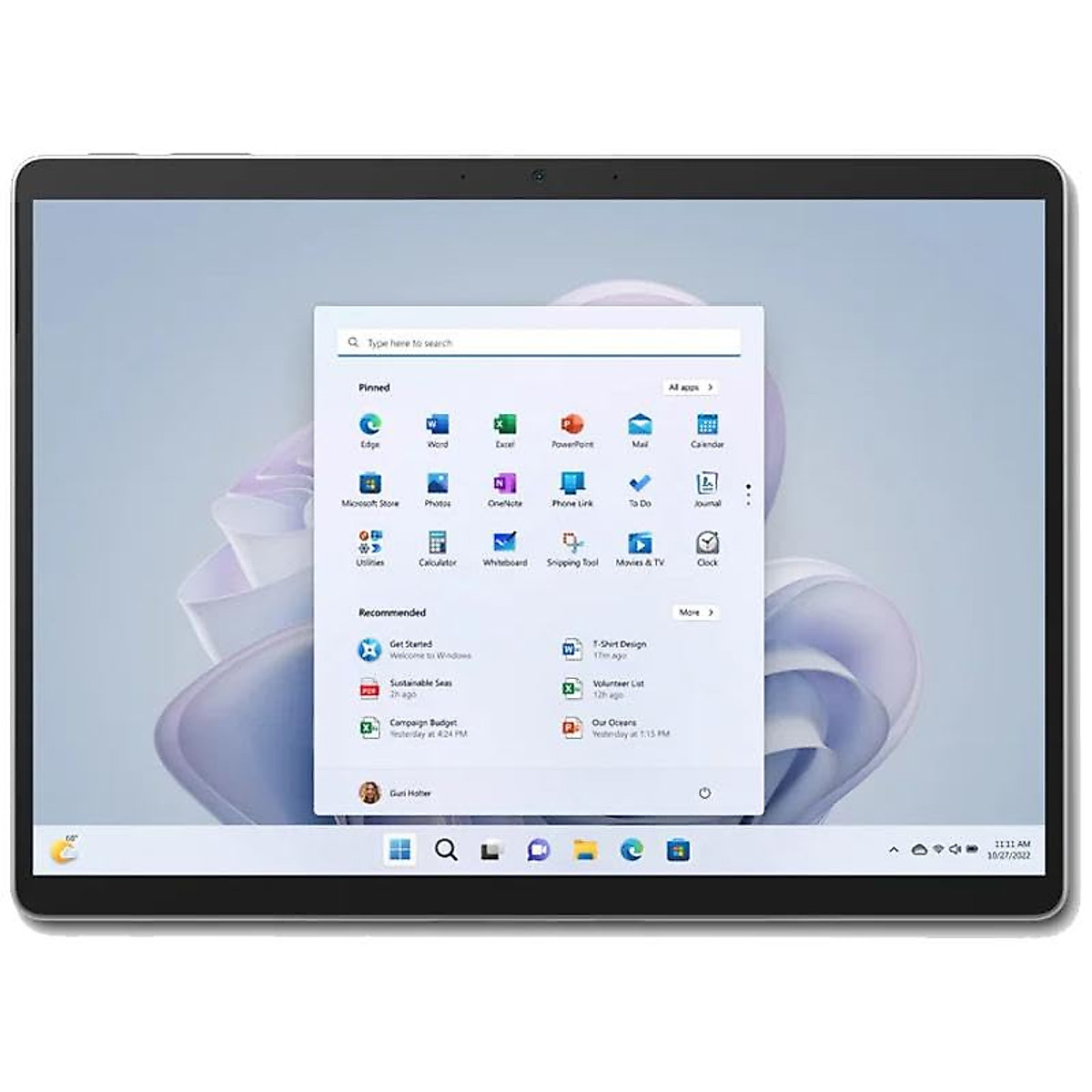 Microsoft Surface Pro 9 Tablet, 13" - High-Performance Laptop with 10th Gen Core i7, 32GB RAM, 1TB SSD, Pre-Installed Windows 11 Pro, Long Battery Life Platinum Finish QLQ-00001