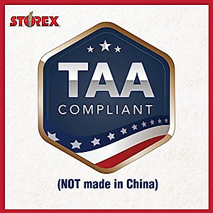 Storex Medium Recycling Basket, 15 x 10.5 x 15 Inches, Blue, Case of 6 (STX00714U06C)