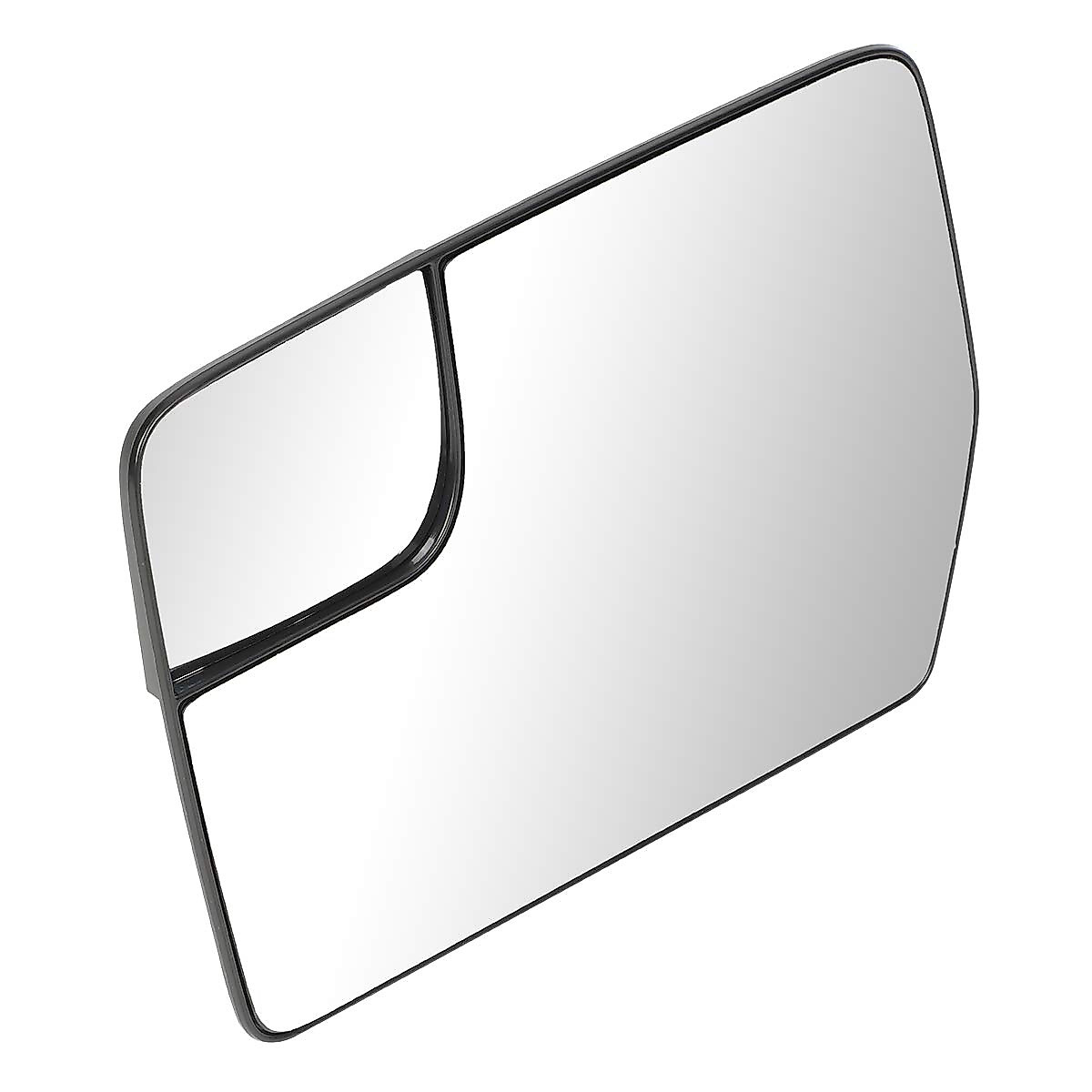 Auto Dynasty BL3Z17K707D OE Style Driver/Left Side Mirror Glass Lens w/Spotter Glass Compatible with Ford F150 11-14