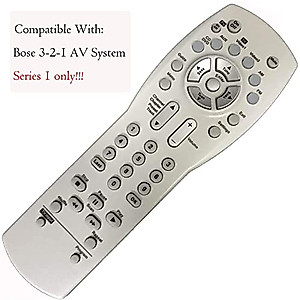 Replacement Remote 289138001 Compatible for Bose 321 Series I Audio/Video AV Receiver [Work with Series I of Bose 321 ONLY] (Instruction Included)