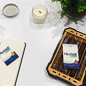 Humidi-Cure 10Packs RH73% Cigar Humidors,2-Way Humidity Control Packs,73% Humidor Packets with RH Indicator Card,Size 8g